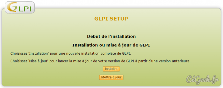 TUTO : GLPI - Installation et configuration de GLPI - CéGeek