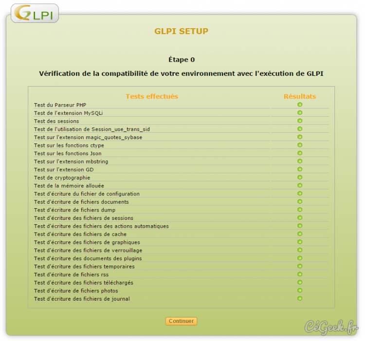 TUTO : GLPI - Mettre à jour GLPI - CéGeek