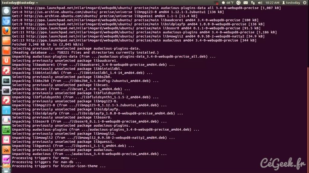 TUTO : Linux – Passer Ubuntu en Français en ligne de commande – CéGeek